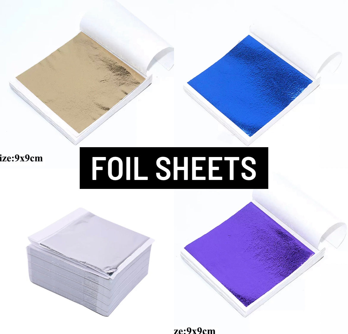 FOIL SHEETS – Clay By Design Aus