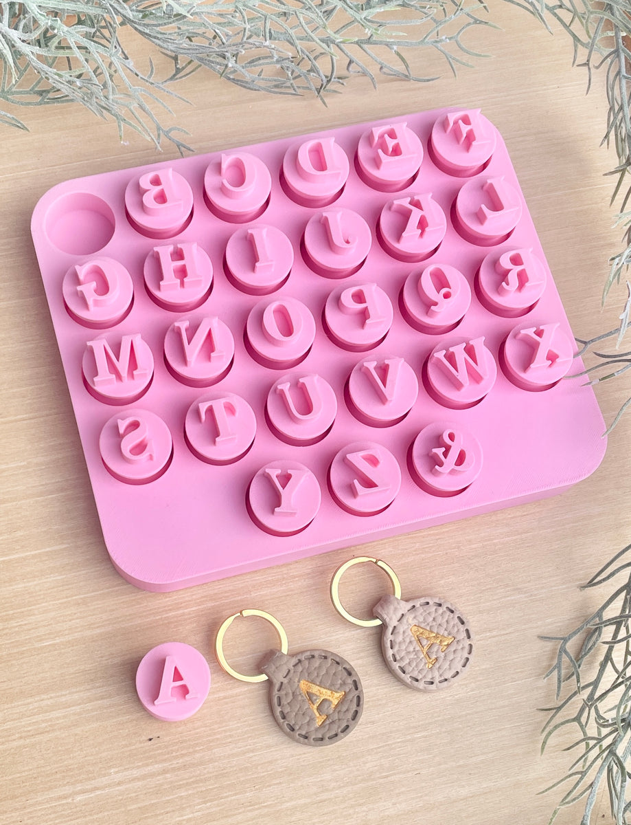 Alphabet stamps – Clay By Design Aus