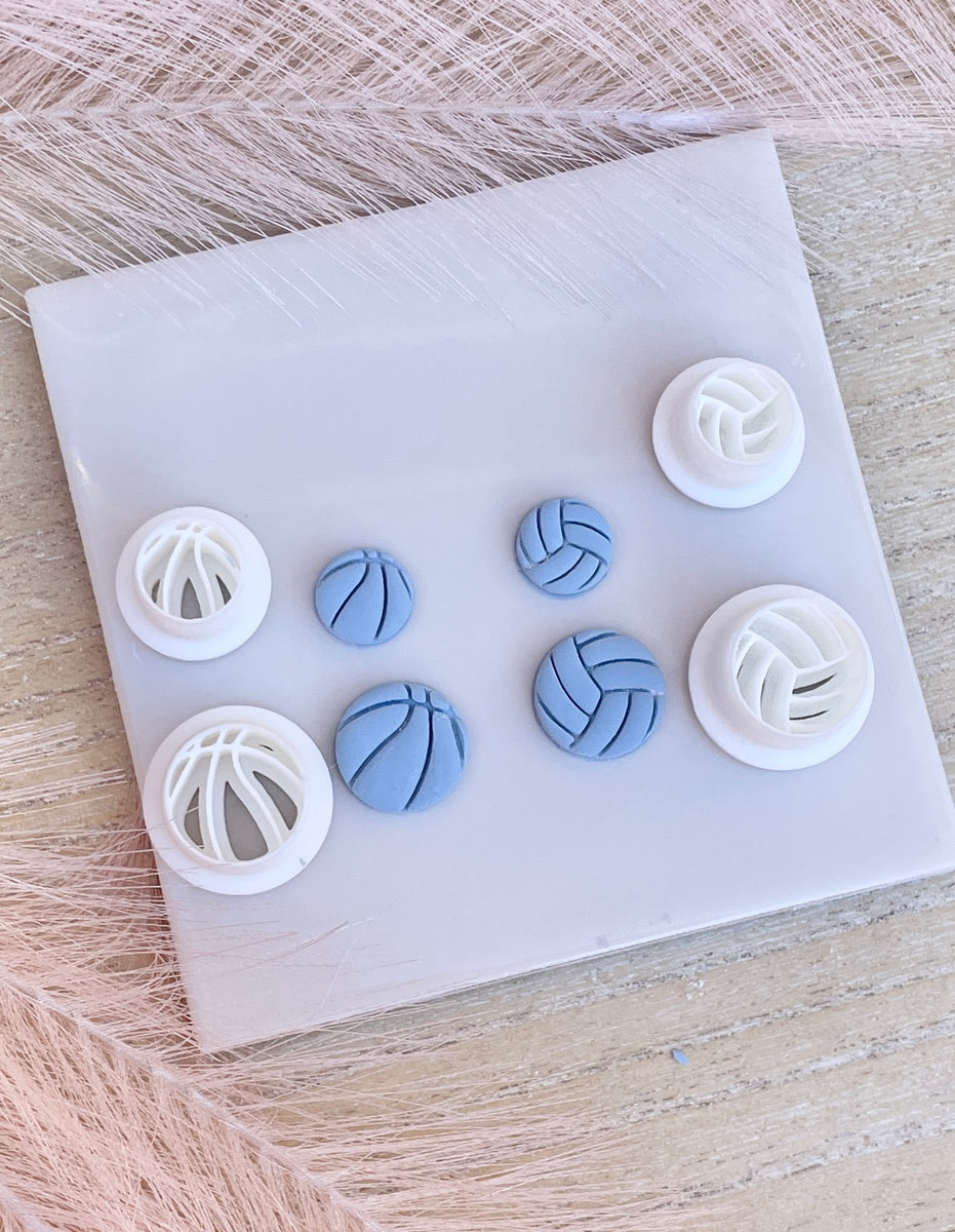 Netball, basketball, Soccer & Tennis ball studs – Clay By Design Aus