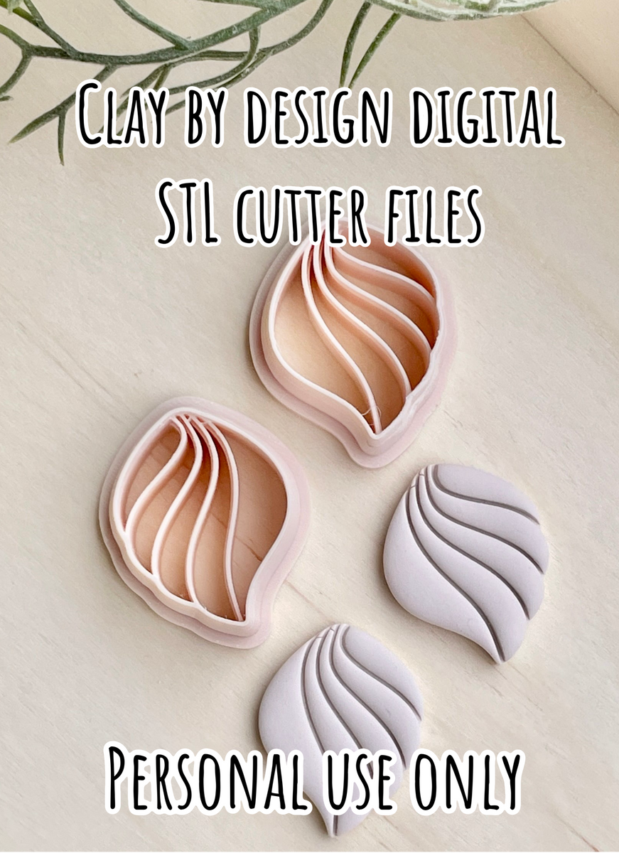 Lulu leaf cutter STL DIGITAL FILE ONLY (.4mm nozzle required) – Clay By ...