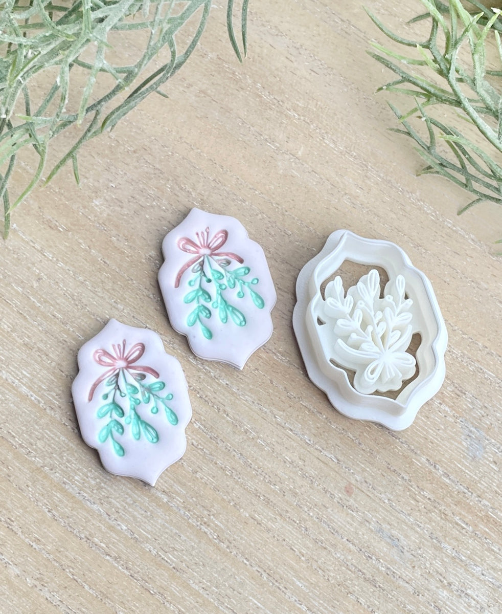 Mistletoe frame cutter – Clay By Design Aus