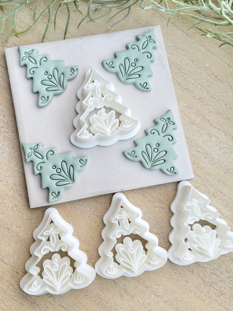 Chantilly Christmas Tree cutter – Clay By Design Aus