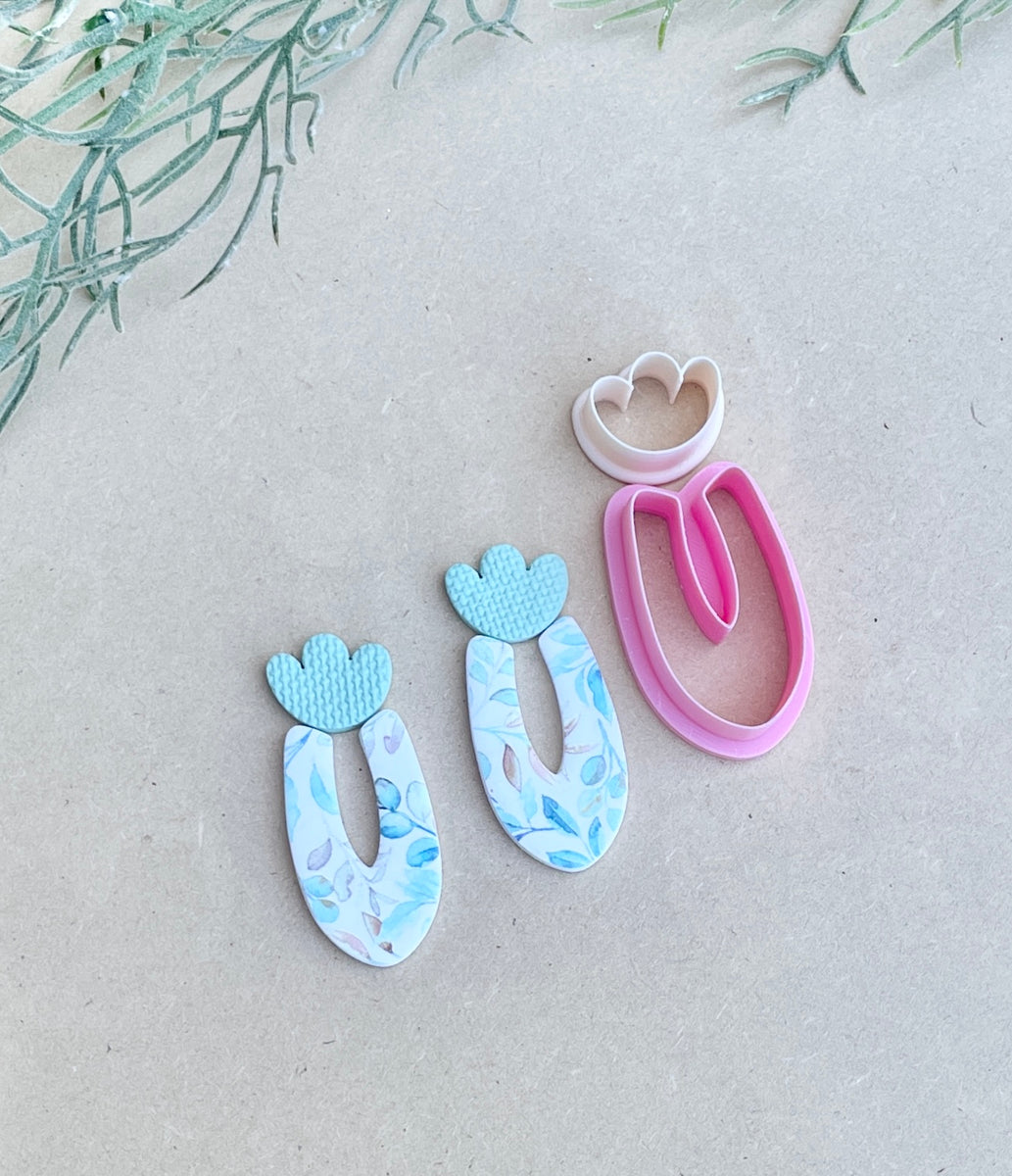 Long U shape cutter – Clay By Design Aus