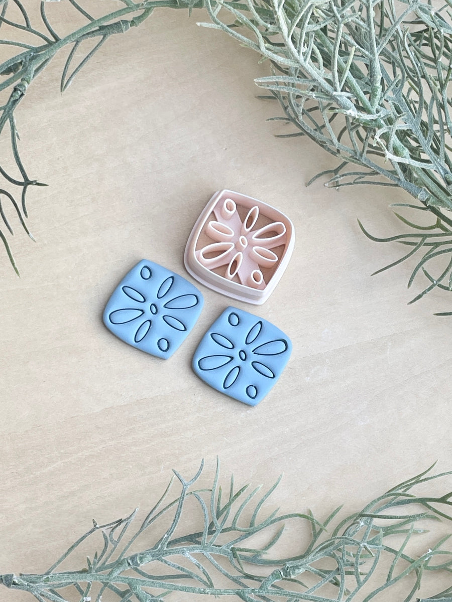 Rounded diamond detail imprint – Clay By Design Aus