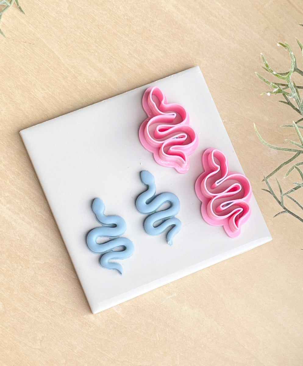 snake shape cutters – Clay By Design Aus