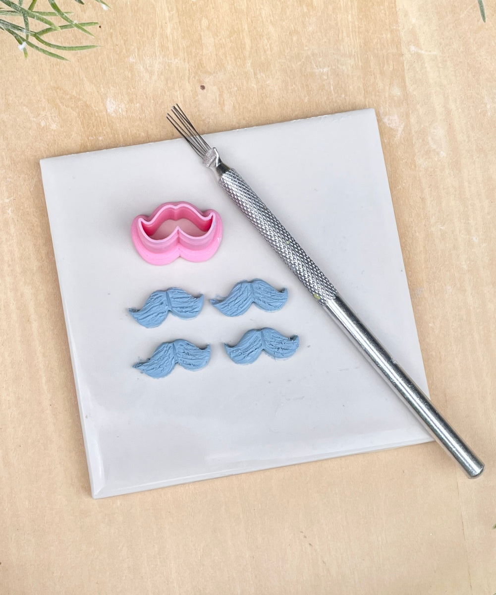 Movember Moustache cutter – Clay By Design Aus