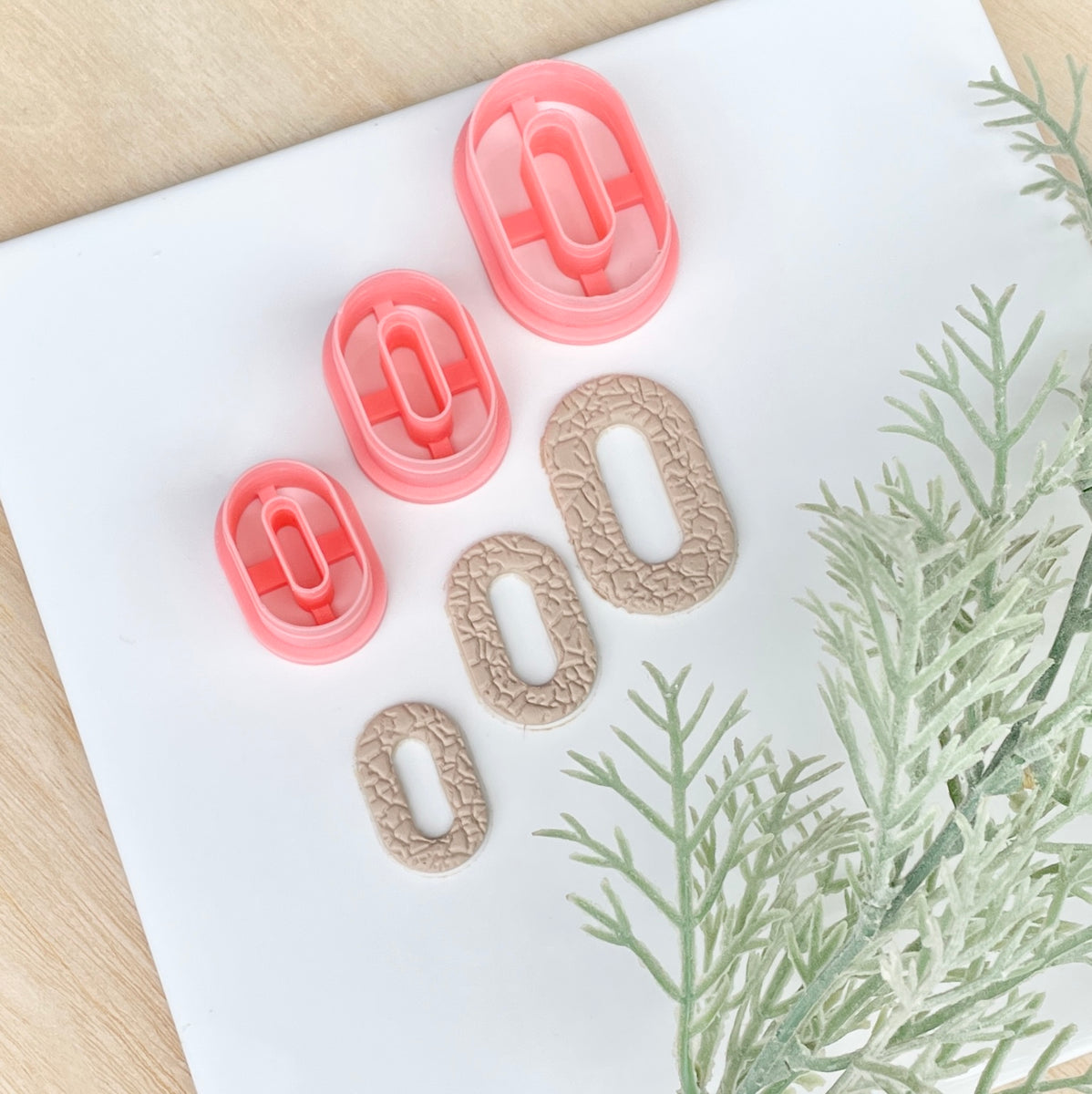 Oval donut - 3 sizes – Clay By Design Aus