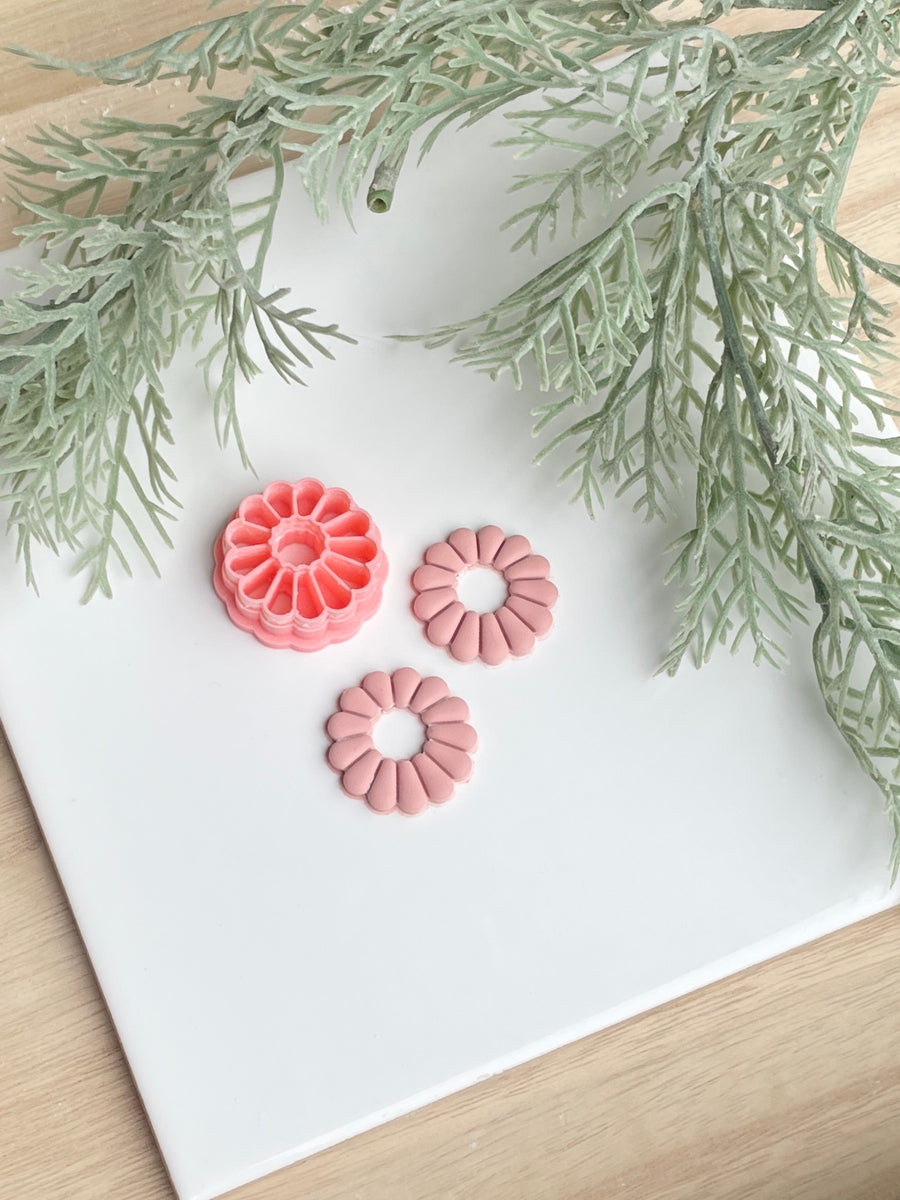 Frill hoop cutters 3 sizes – Clay By Design Aus