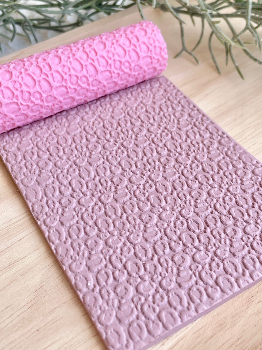 Cheetah pattern texture roller – Clay By Design Aus