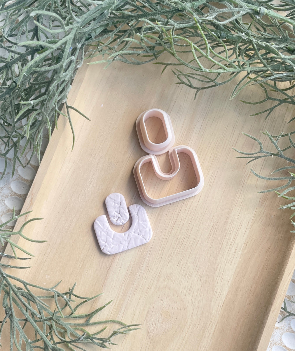 Geometric cutter set Style 4 – Clay By Design Aus