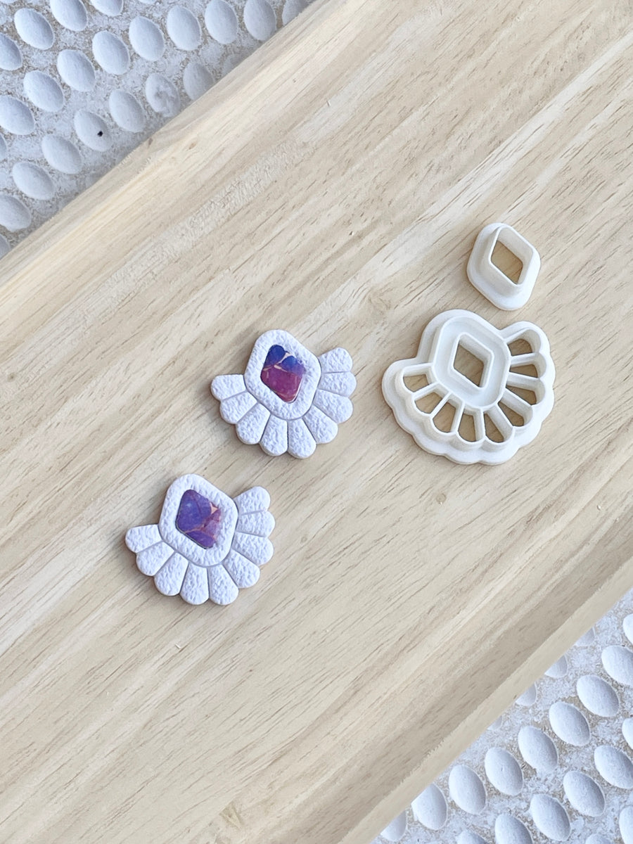 Scallop bezel set – Clay By Design Aus