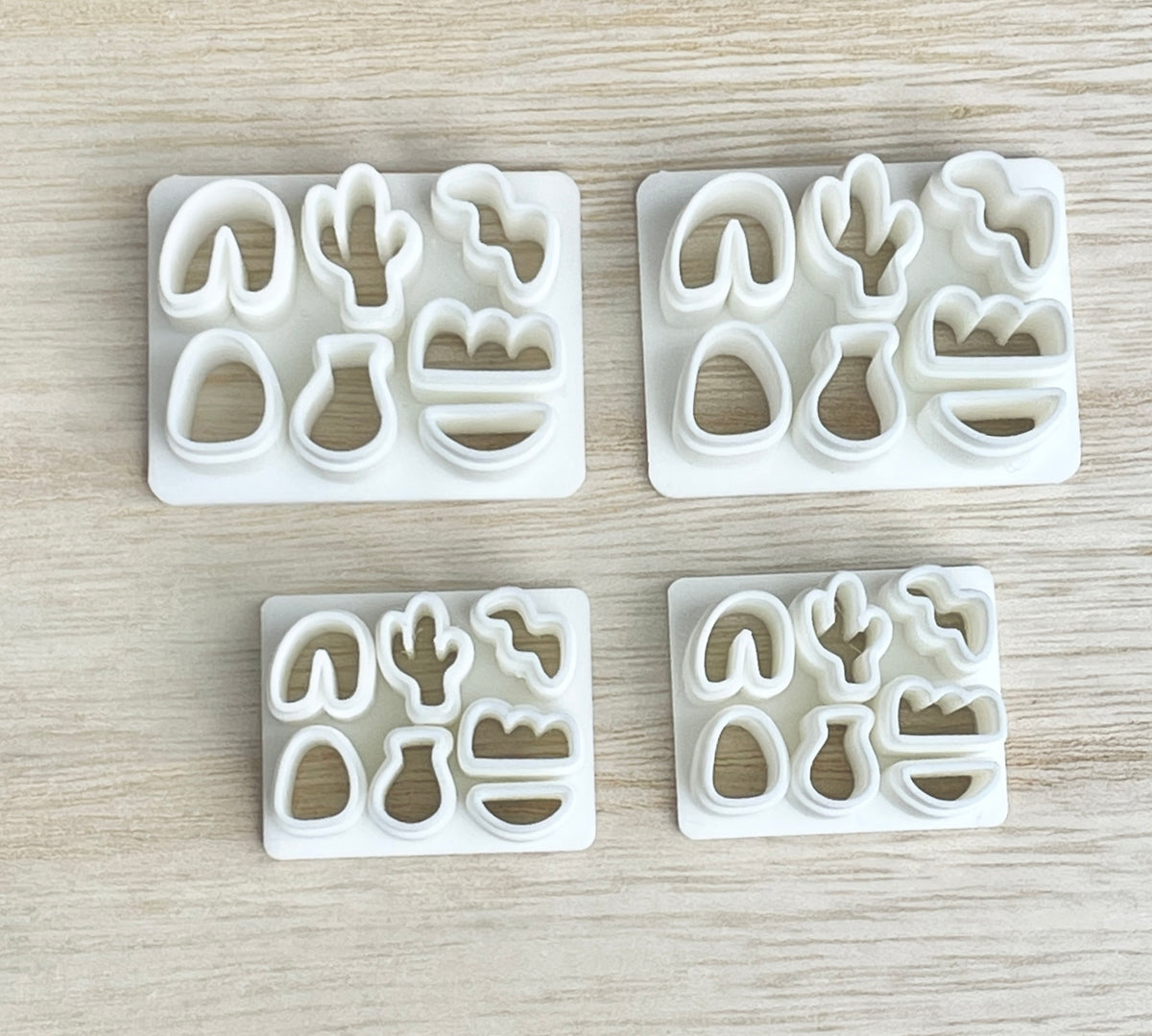 Organic element shape slab cutout cutters – Clay By Design Aus