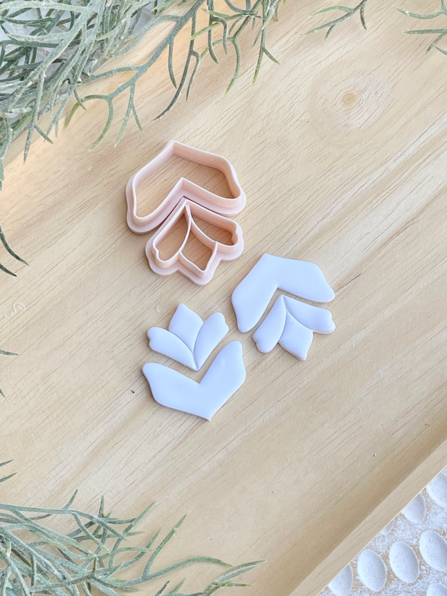 Erin duo leaf set – Clay By Design Aus