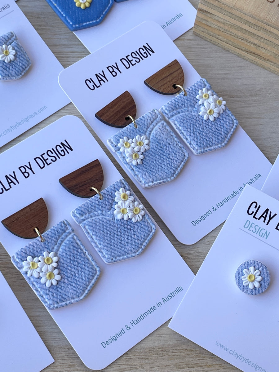Pocket with detail - 3 sizes – Clay By Design Aus
